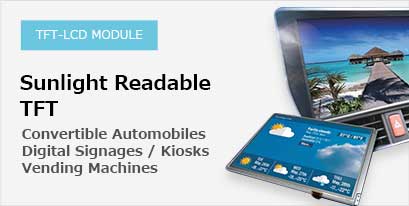 Sunlight Readable / Ultra Bright TFT LCD Module – Santek Display Specialist
